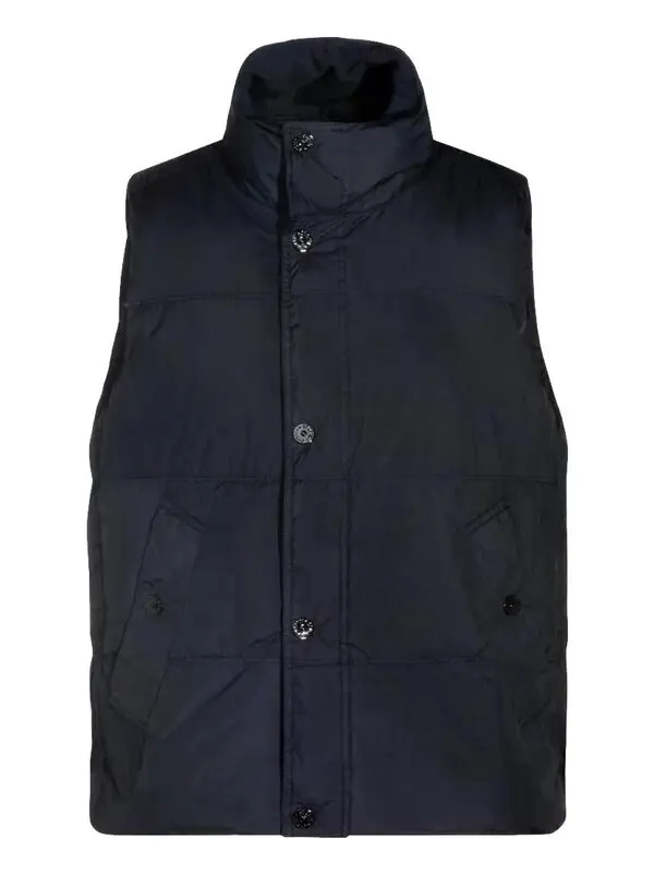 Stone Island Quilted Padded Gilet - Blue
