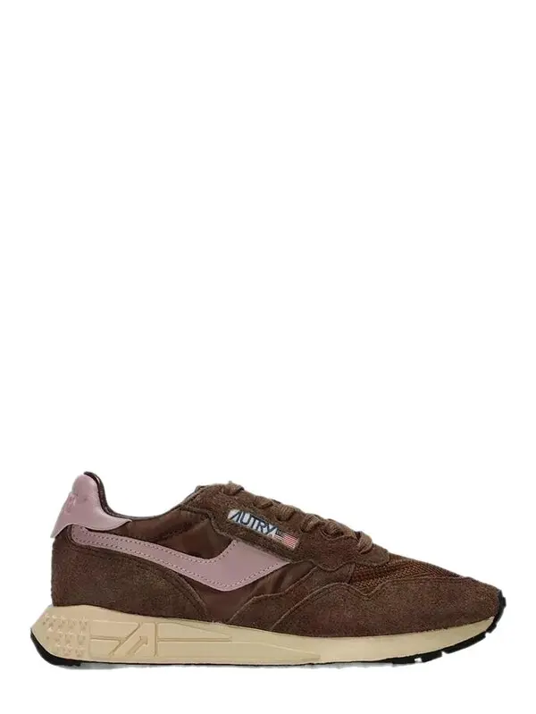 AUTRY Reelwind Low Suede Sneakers - Brown