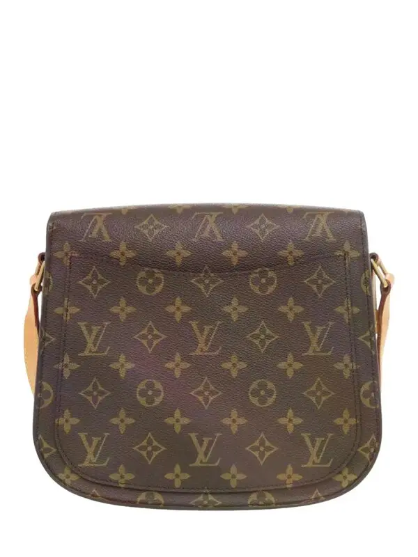 LOUIS VUITTON Monogram Saint Cloud Gm Crossbody Bag - Brown