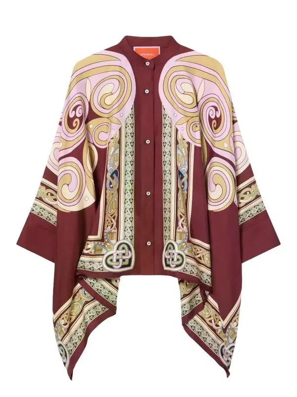 La DoubleJ Foulard Shirt - Red