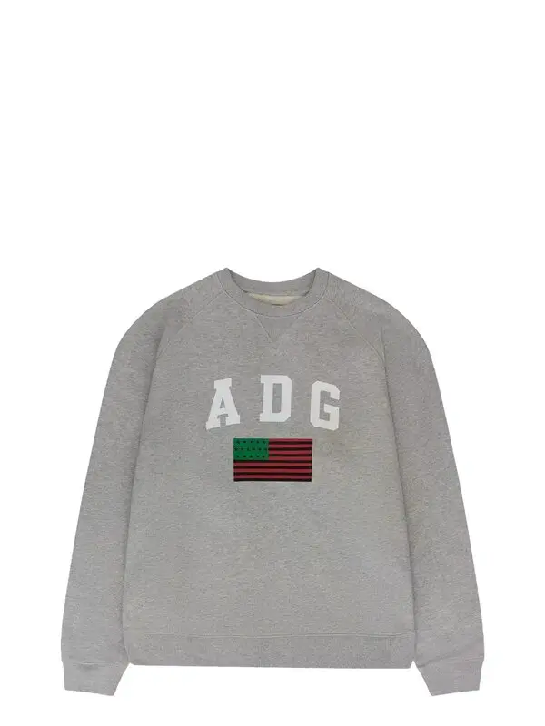 DENIM TEARS 1619 Long-sleeve Sweatshirt - Grey