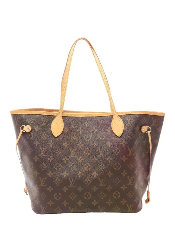 LOUIS VUITTON Monogram Canvas Neverfull Mm Tote Bag - Brown
