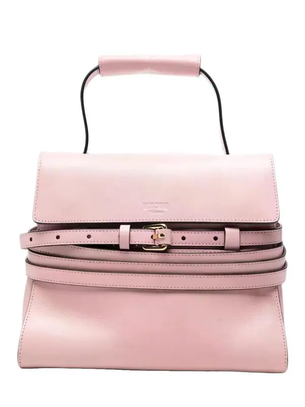 Moschino Belt Detail Tote Bag - Pink