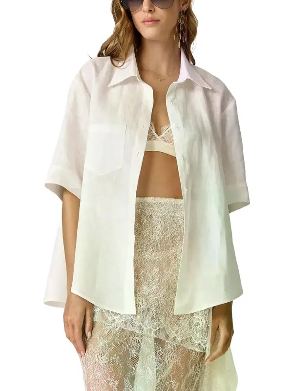 PNK Short Sleeve Shirt - White
