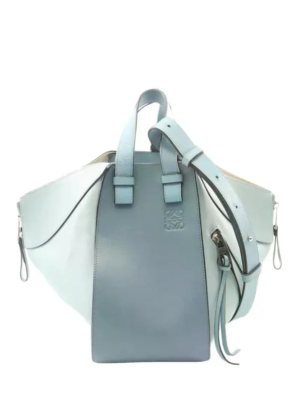 Loewe 2000s Small Hammock Tote Bag - Blue