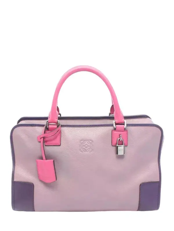 Loewe Amazona 36 Calf Leather Tote Bag - Neutrals