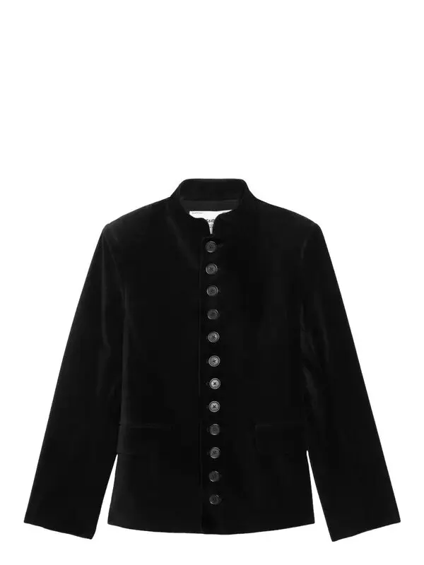 Zadig&Voltaire Vallo Velvet Jacket - Black
