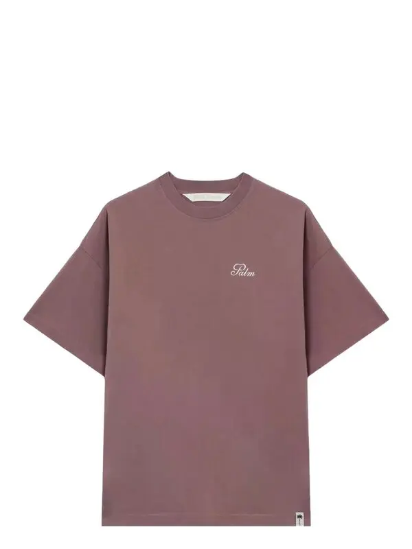 Palm Angels Palm Sway Loose T-shirt - Purple