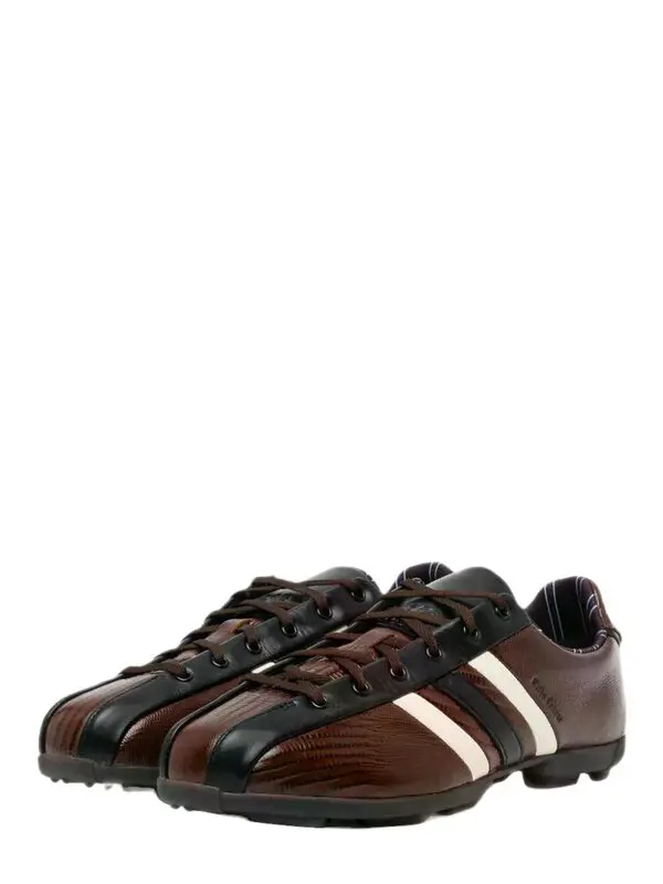 Adidas X Wales Bonner Y-3 The Field Lizzard Trainers - Brown