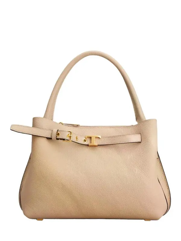 TOD'S Timeless Leather Tote Bag - Neutrals