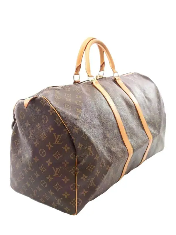 LOUIS VUITTON Keepall 55 Boston Bag - Brown