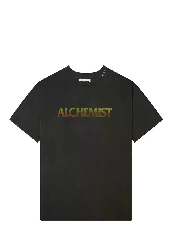 Alchemist Logo-print T-shirt - Black