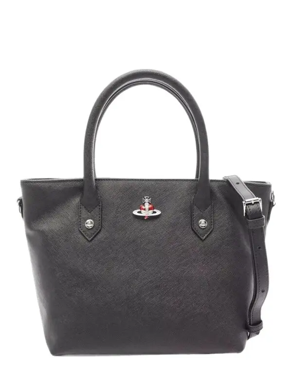 VIVIENNE WESTWOOD Orb Top-handle Handbag - Black