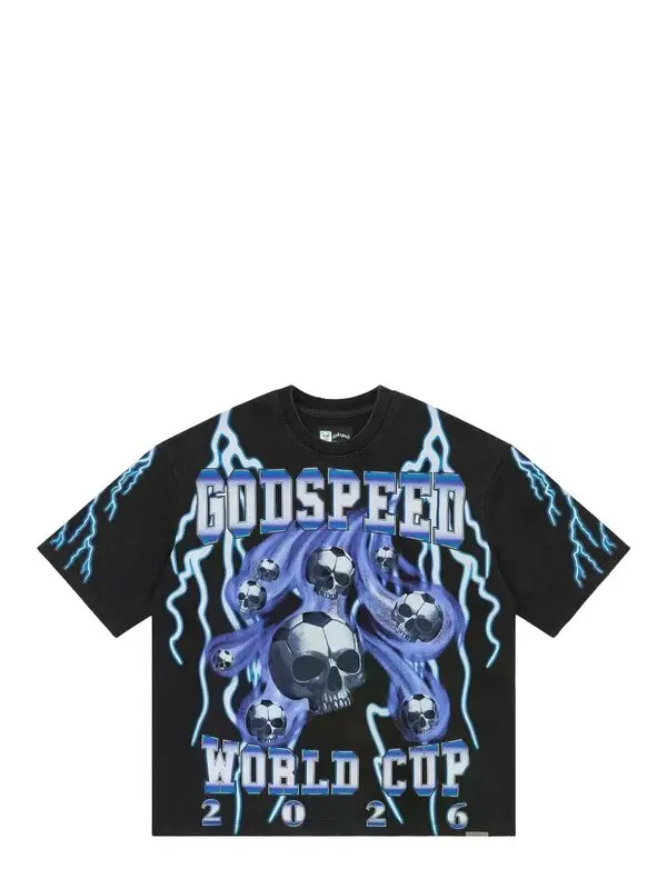 GODSPEED Voltage Graphic-print T-shirt - Black