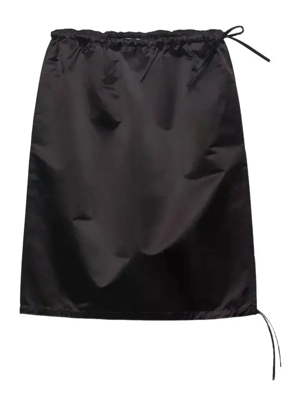 Prada Satin Skirt - Black