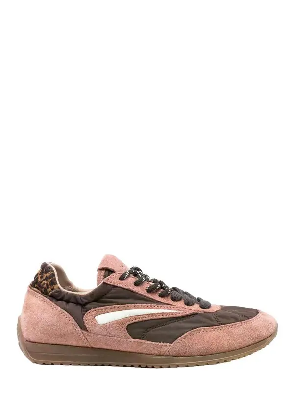 D.a.t.e. Panelled Lace-up Sneakers - Pink