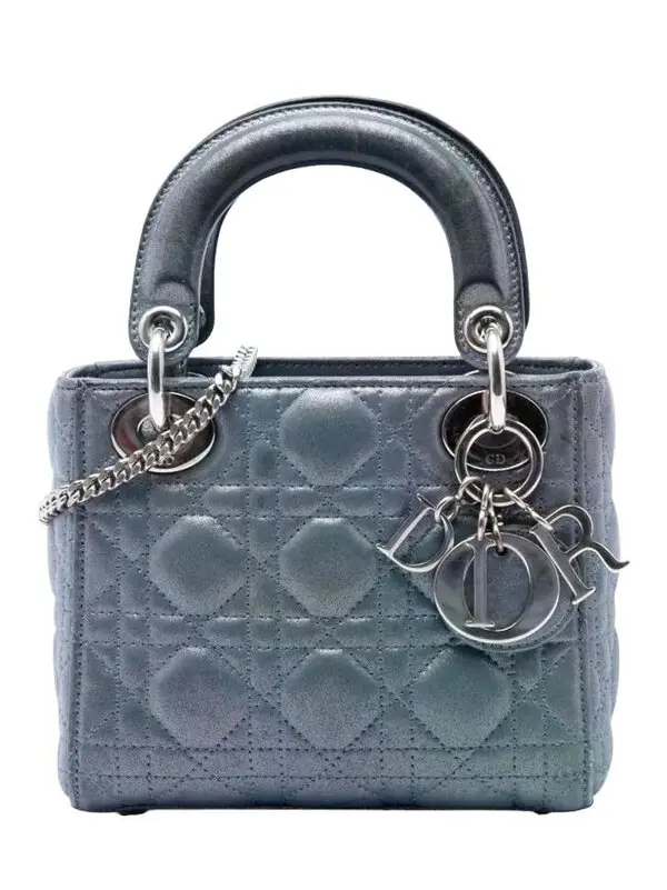 Dior Lady Satchel - Blue