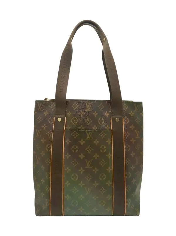 LOUIS VUITTON 2008 Monogram Cabas Beaubourg Tote Bag - Brown