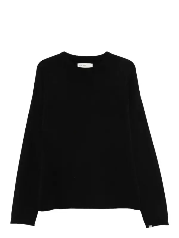 Extreme Cashmere Paolo Crew-neck Long-sleeve Sweater - Black