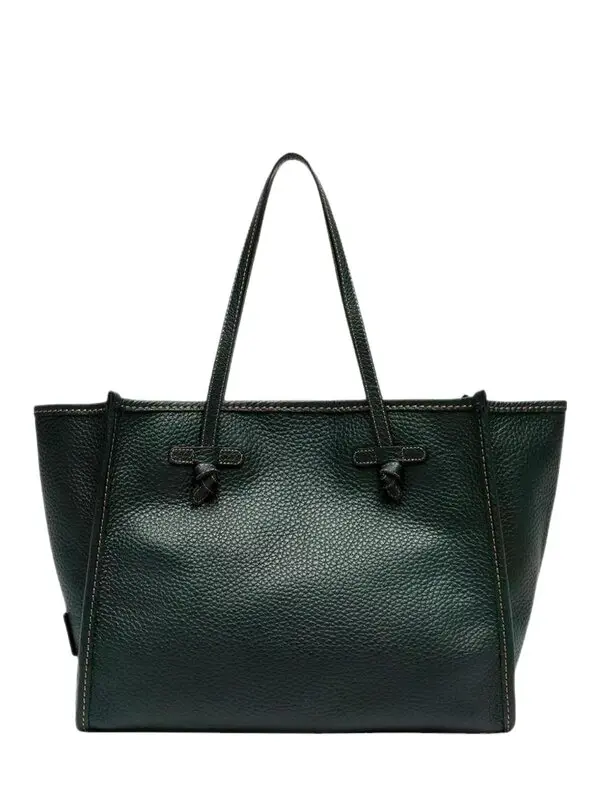 GIANNI CHIARINI Marcella Grained Leather Tote Bag - Green