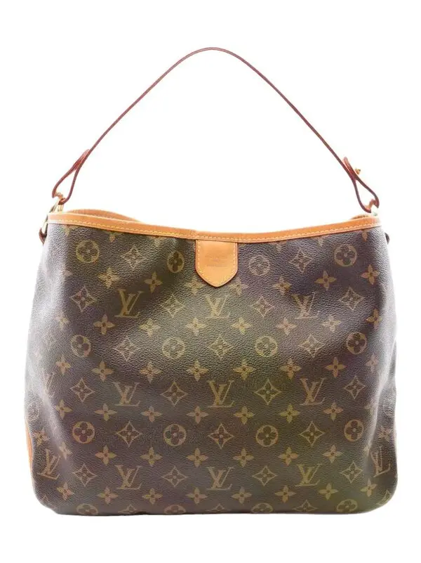 LOUIS VUITTON Monogram Delightful Pm Shoulder Bag - Brown