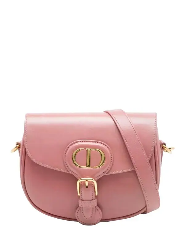 Dior 2021 Small Leather Bobby Crossbody Bag - Pink