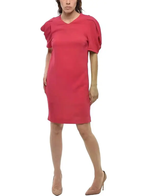Stella McCartney Malia V-neck Mini Dress - Pink