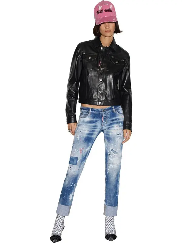 Dsquared2 Jennifer Cropped Jeans - Blue