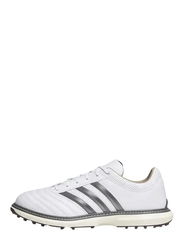 Adidas Mc70 Fb Spikeless Golf Shoes - Cloud White/iron Metallic/maroon