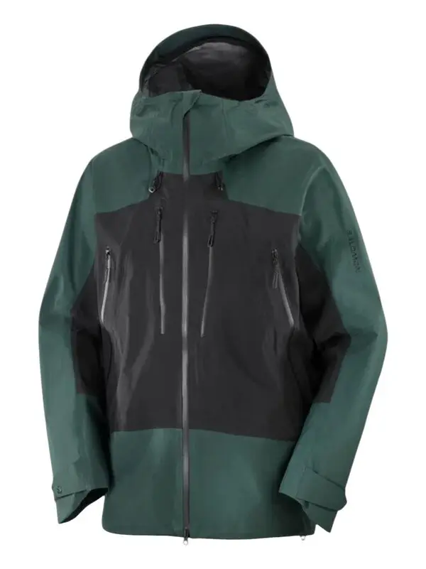 SALOMON Scrambler Gore-tex Jacket - Green Gables/deep Black
