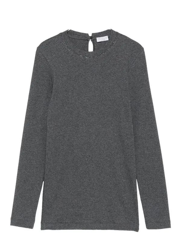 Brunello Cucinelli Cotton T-shirt - Grey