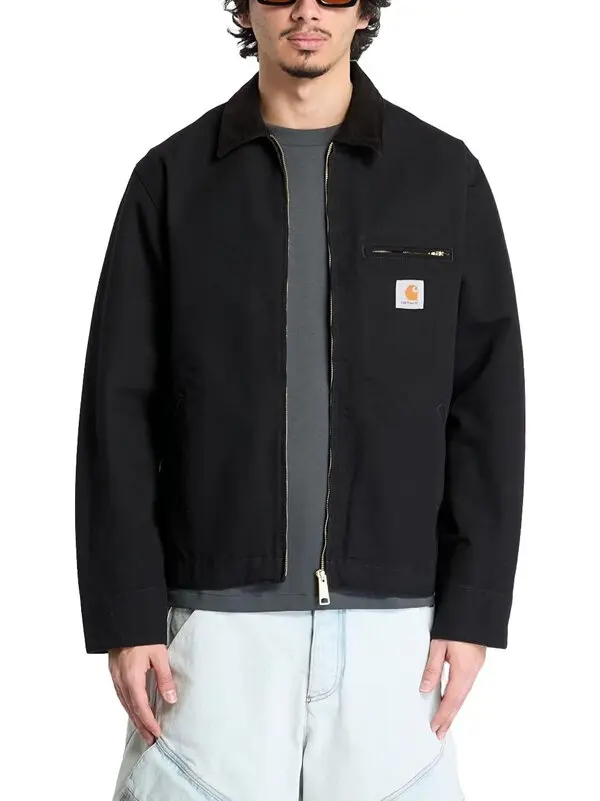 Carhartt Work In Progress Detroit Cotton Jacket - Black