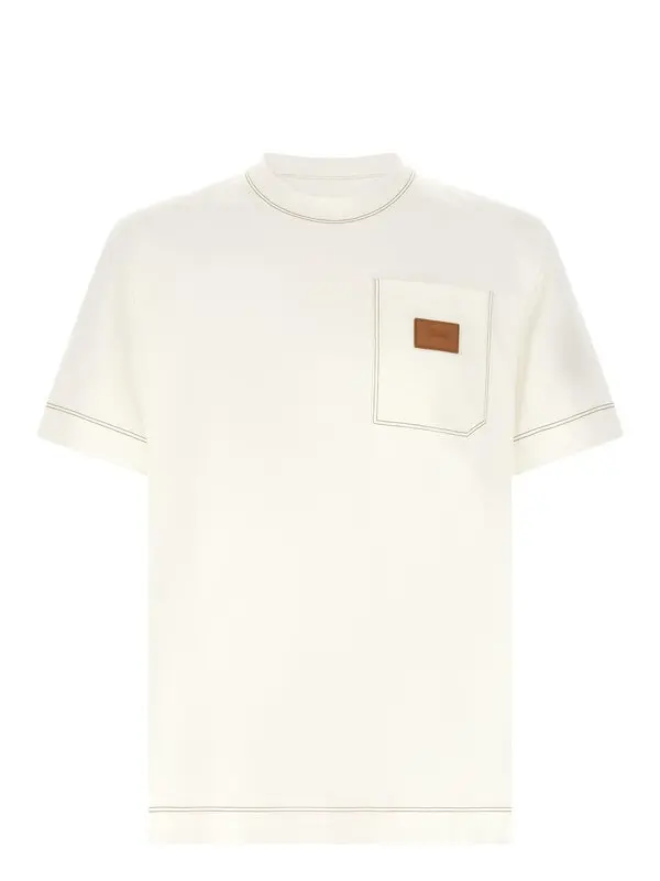 Fendi T-shirt Patch - White