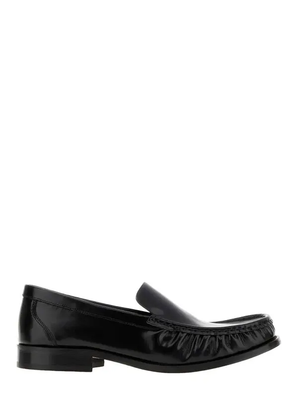 A.p.c. Leather Romeo Loafers - Black