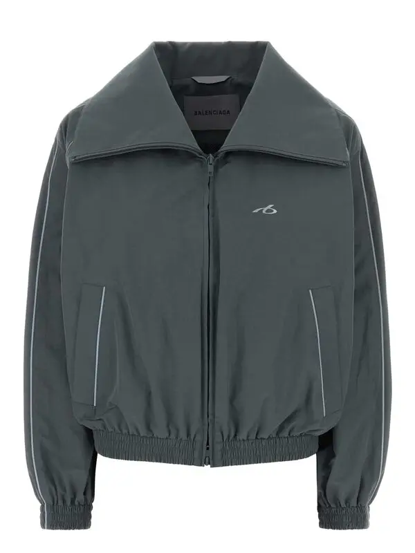 Balenciaga Tech Fabric Windbreaker - Gray