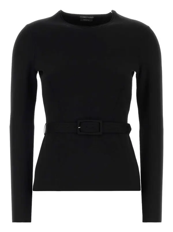 TOM FORD Tech Fabric Top - Black