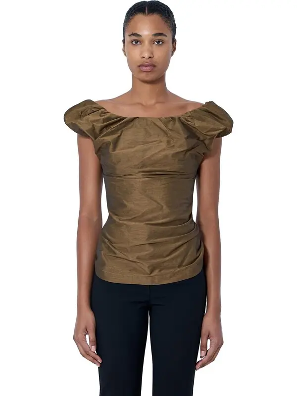 VIVIENNE WESTWOOD Ginnie Top - Brown
