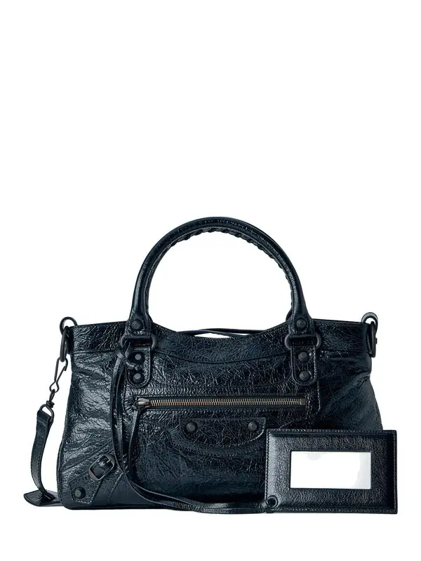 Balenciaga Le City First Handbag - Black