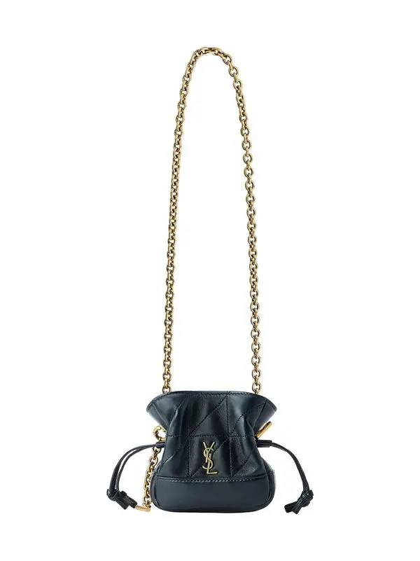 Saint Laurent Jamie Chain Belt Bag - Black