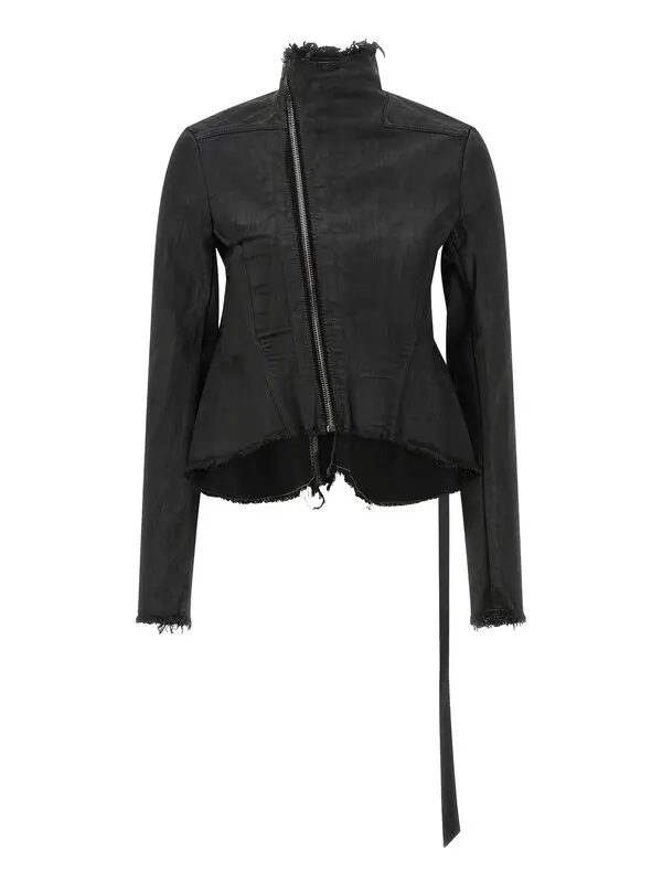 Rick Owens Naska Gary Denim Jacket - Black