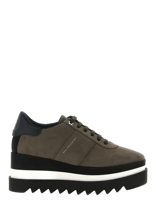 Stella McCartney Sneak-elyse Platform Sneakers - Gray