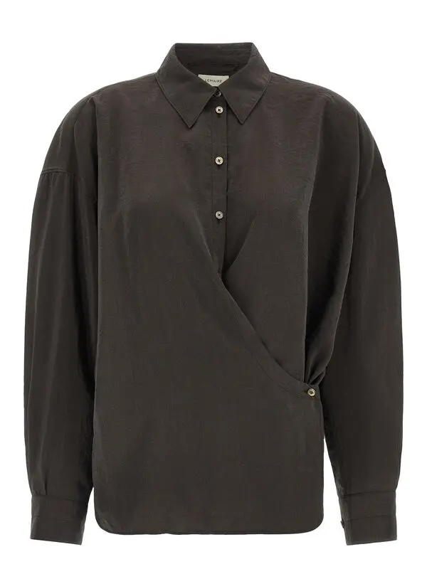LEMAIRE Twisted Shirt - Black