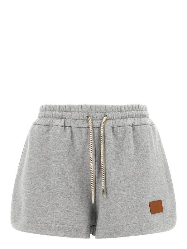 Fendi Essentia Sweatshirt Shorts - Gray