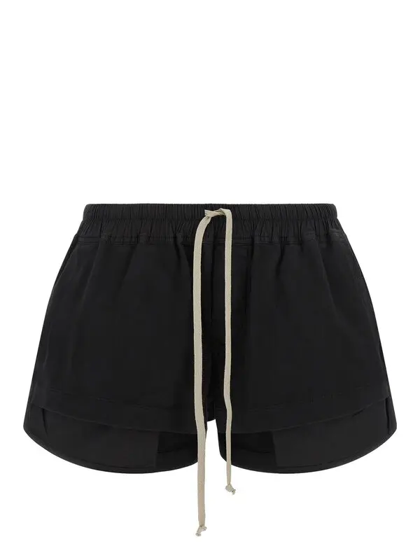 Rick Owens Fog Boxers" Shorts - Black