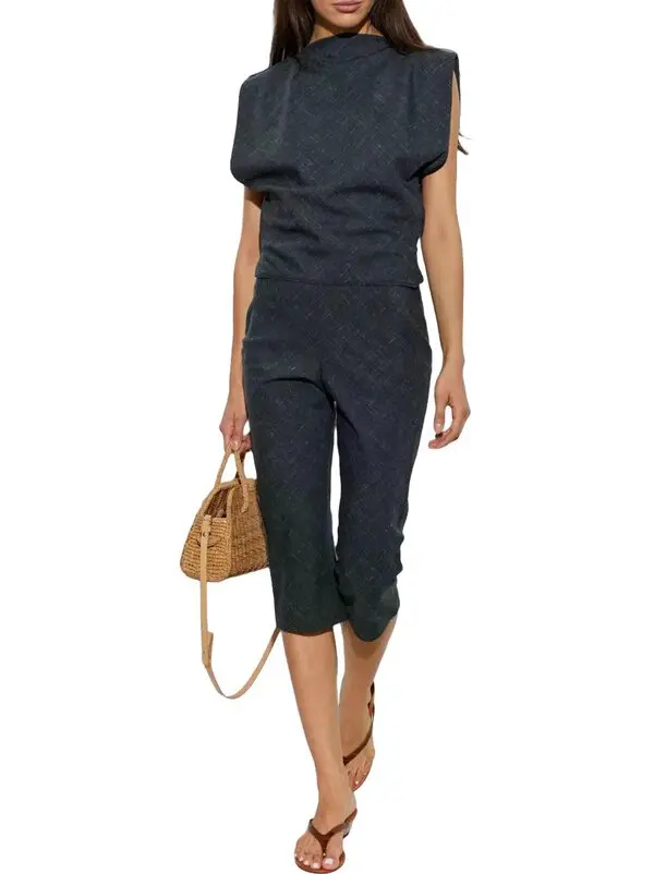 Christopher Esber Banyan Capri Trousers - Grey