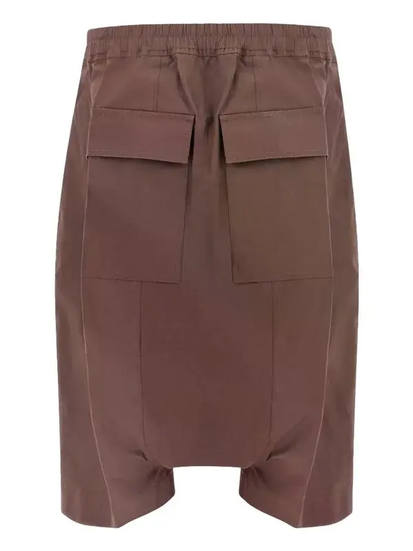 Rick Owens Pods Low-crotch Shorts - Brown