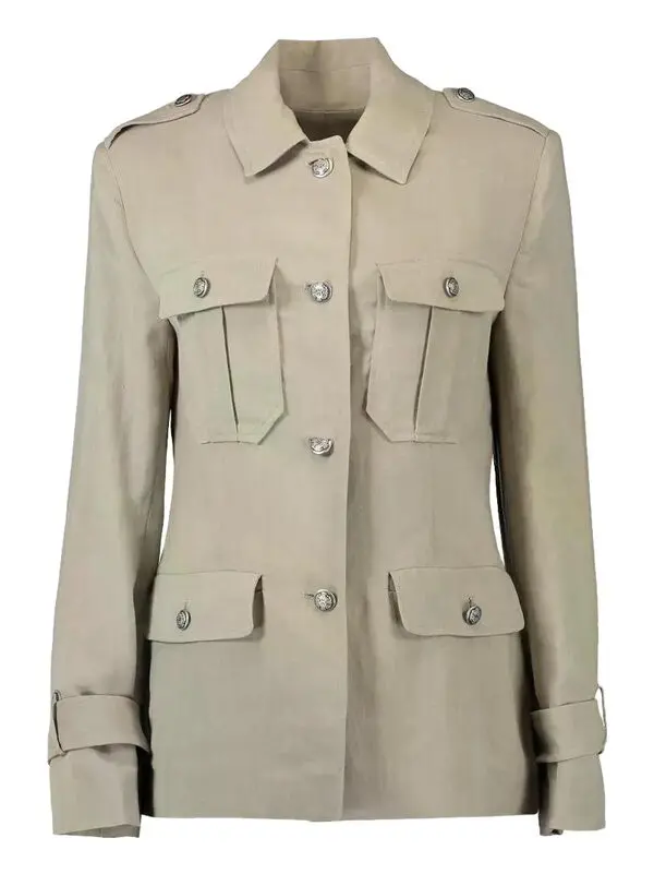 Antonelli Firenze Eve Button-up Jacket - Neutrals