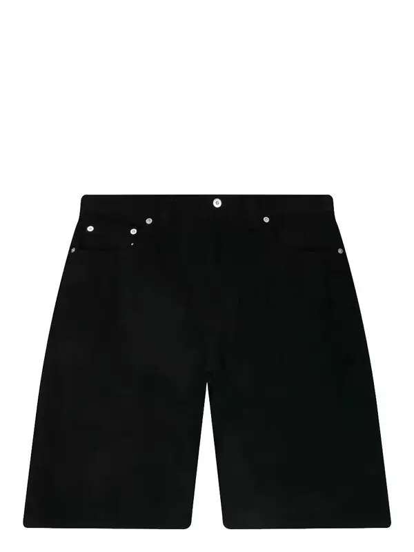 METALWOOD STUDIO Canvas Logo Tag Shorts - Black