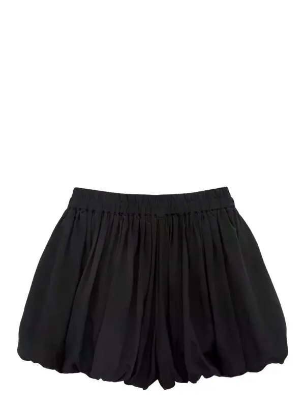 JACOB LEE Silk Bloomer Shorts - Black