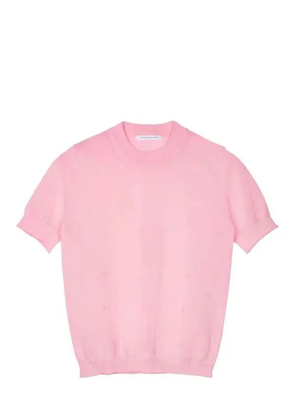 Cecilie Bahnsen Fillo Short Sleeve T-shirt - Pink